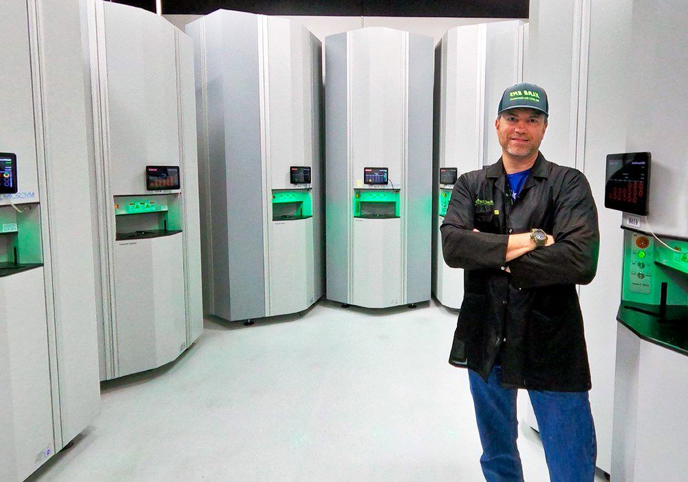 A showcase stockroom